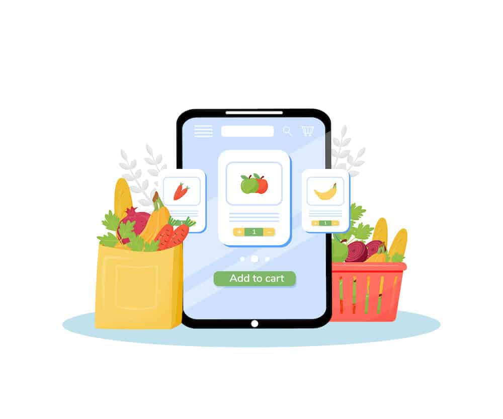 Groceries Ordering and Delivery System - Get in touch now